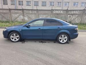 Blue Mazda 6 2007 in Klaipeda, with an engine capacity of 2.00 L and mileage of 290 thousand km for 950 €, photo 3 on AUTOMOTO.COM.LV