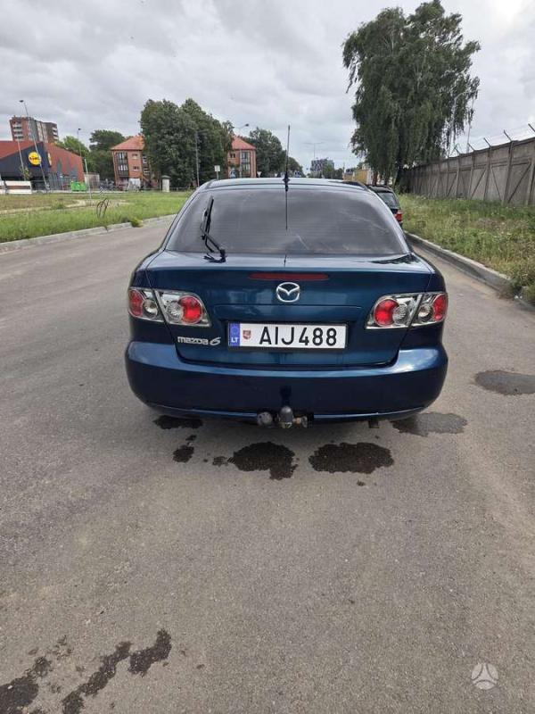 Zils Mazda 6 2007 Klaipėda, ar dzinēja tilpumu 2.00 L un nobraukumu 290 tūkst. km par 950 €, foto 7 vietnē AUTOMOTO.COM.LV