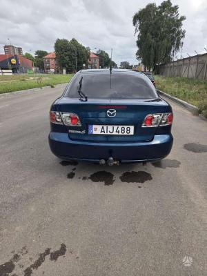 Blue Mazda 6 2007 in Klaipeda, with an engine capacity of 2.00 L and mileage of 290 thousand km for 950 €, photo 8 on AUTOMOTO.COM.LV