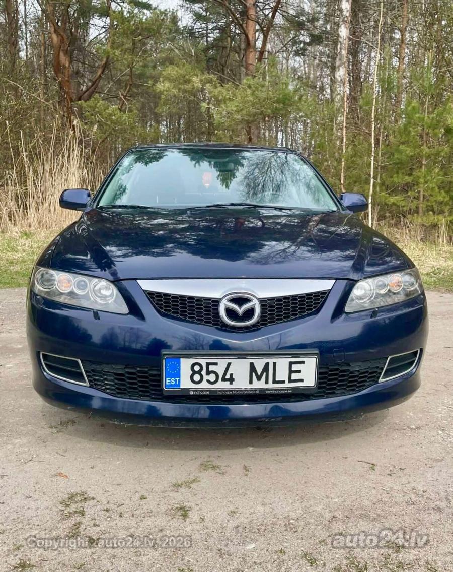 Zils Mazda 6 2008 Pērnava, ar dzinēja tilpumu 2.00 L un nobraukumu 80 tūkst. km par 2900 €, foto 1 vietnē AUTOMOTO.COM.LV