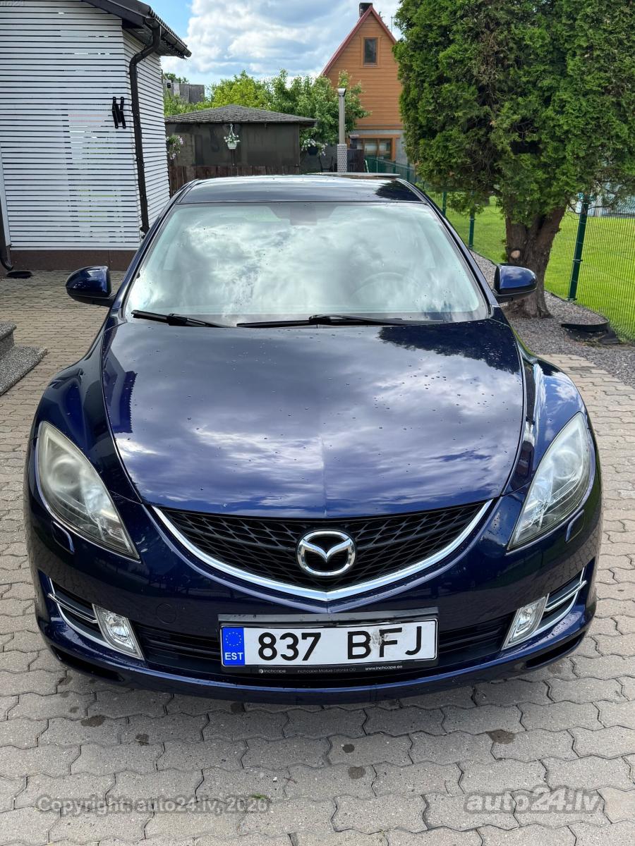 Blue Mazda 6 2008 in Voru, with an engine capacity of 2.00 L and mileage of 114 thousand km for 4100 €, photo 1 on AUTOMOTO.COM.LV