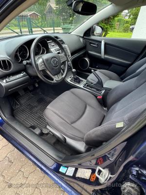Blue Mazda 6 2008 in Voru, with an engine capacity of 2.00 L and mileage of 114 thousand km for 4100 €, photo 10 on AUTOMOTO.COM.LV