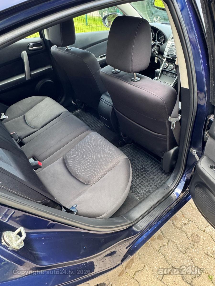 Blue Mazda 6 2008 in Voru, with an engine capacity of 2.00 L and mileage of 114 thousand km for 4100 €, photo 12 on AUTOMOTO.COM.LV