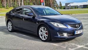 Blue Mazda 6 2009 in Riga, with an engine capacity of 2.20 L and mileage of 0 thousand km for 2200 €, photo 4 on AUTOMOTO.COM.LV