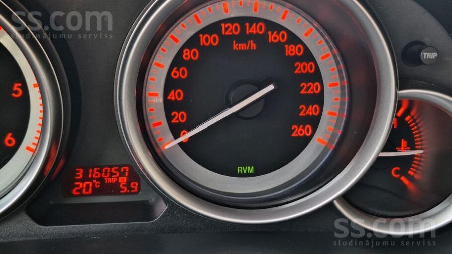 Blue Mazda 6 2009 in Riga, with an engine capacity of 2.20 L and mileage of 0 thousand km for 2200 €, photo 12 on AUTOMOTO.COM.LV