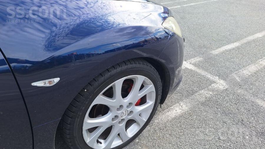 Blue Mazda 6 2009 in Riga, with an engine capacity of 2.20 L and mileage of 0 thousand km for 2200 €, photo 20 on AUTOMOTO.COM.LV