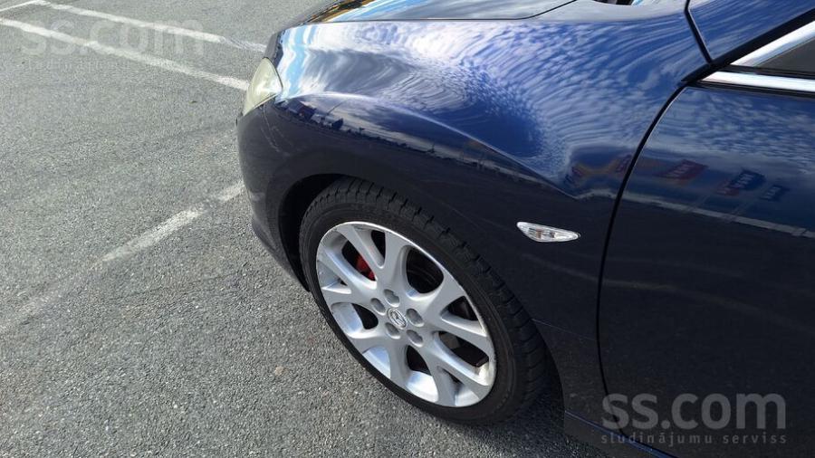 Blue Mazda 6 2009 in Riga, with an engine capacity of 2.20 L and mileage of 0 thousand km for 2200 €, photo 23 on AUTOMOTO.COM.LV