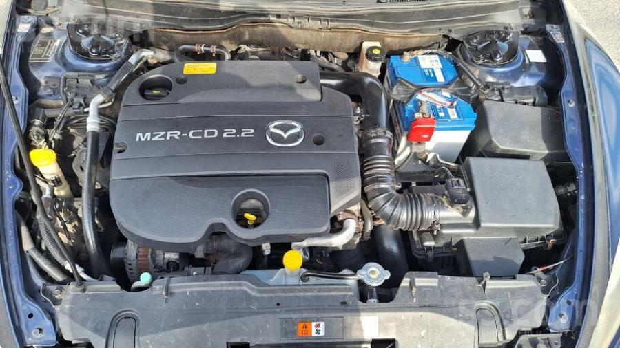 Blue Mazda 6 2009 in Riga, with an engine capacity of 2.20 L and mileage of 0 thousand km for 2200 €, photo 24 on AUTOMOTO.COM.LV