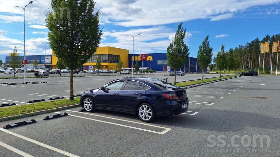 Blue Mazda 6 2009 in Riga, with an engine capacity of 2.20 L and mileage of 0 thousand km for 2200 €, photo 25 on AUTOMOTO.COM.LV
