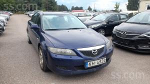 Zils Mazda 6 2003 Rīga, ar dzinēja tilpumu 2.20 L un nobraukumu 299 tūkst. km par 500 €, foto 3 vietnē AUTOMOTO.COM.LV