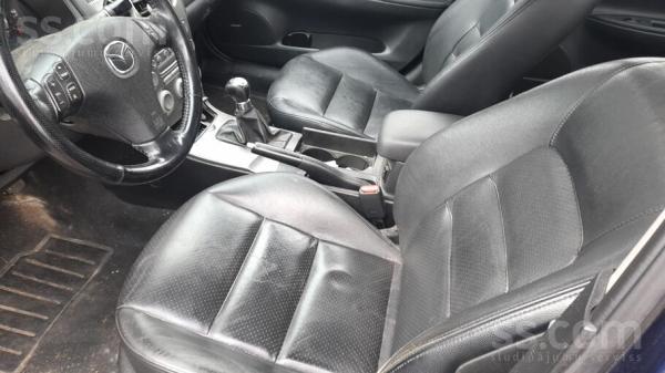 Zils Mazda 6 2003 Rīga, ar dzinēja tilpumu 2.20 L un nobraukumu 299 tūkst. km par 500 €, foto 7 vietnē AUTOMOTO.COM.LV