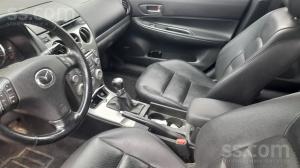 Zils Mazda 6 2003 Rīga, ar dzinēja tilpumu 2.20 L un nobraukumu 299 tūkst. km par 500 €, foto 9 vietnē AUTOMOTO.COM.LV