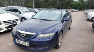 Blue Mazda 6 2003 in Riga, with an engine capacity of 2.20 L and mileage of 299 thousand km for 500 €, photo 4 on AUTOMOTO.COM.LV