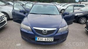 Blue Mazda 6 2003 in Riga, with an engine capacity of 2.20 L and mileage of 299 thousand km for 500 €, photo 15 on AUTOMOTO.COM.LV