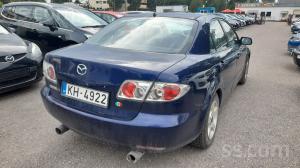 Blue Mazda 6 2003 in Riga, with an engine capacity of 2.20 L and mileage of 299 thousand km for 500 €, photo 23 on AUTOMOTO.COM.LV