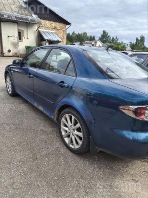 Blue Mazda 6 2005 in Jelgava, with an engine capacity of 2.30 L and mileage of 180 thousand km for 500 €, photo  on AUTOMOTO.COM.LV
