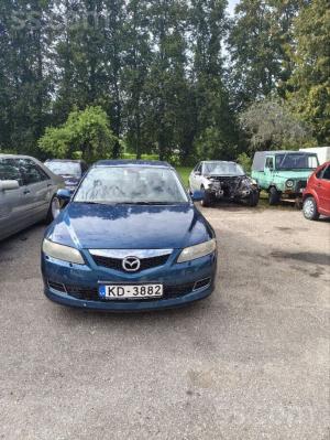 Zils Mazda 6 2005 Jelgava, ar dzinēja tilpumu 2.30 L un nobraukumu 180 tūkst. km par 500 €, foto 4 vietnē AUTOMOTO.COM.LV