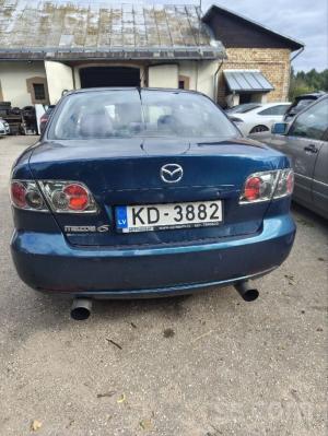 Zils Mazda 6 2005 Jelgava, ar dzinēja tilpumu 2.30 L un nobraukumu 180 tūkst. km par 500 €, foto 5 vietnē AUTOMOTO.COM.LV