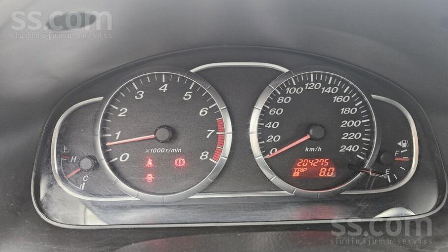 Синий Мазда 6 2006 в Елгава, объемом двигателя 2.00 л и пробегом 204 тыс. км за 995 €, фото 9 на AUTOMOTO.COM.LV
