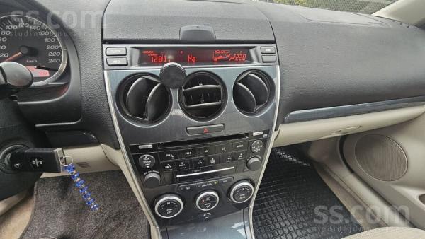 Синий Мазда 6 2006 в Елгава, объемом двигателя 2.00 л и пробегом 204 тыс. км за 995 €, фото 11 на AUTOMOTO.COM.LV