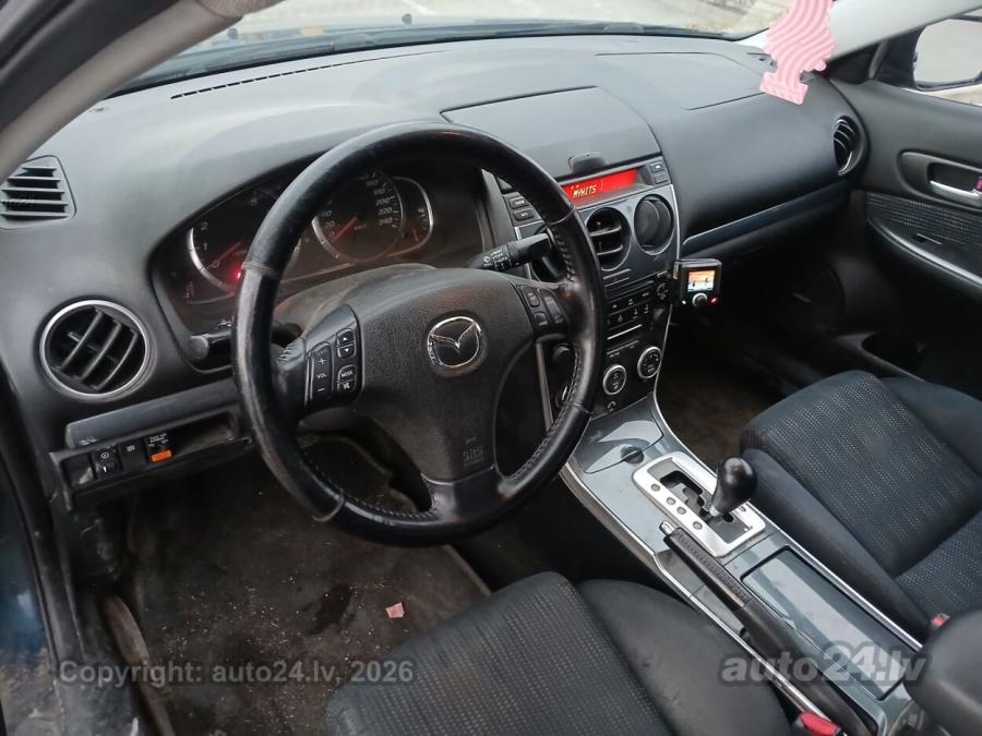 Blue Mazda 6 2006 in Voru, with an engine capacity of 2.30 L and mileage of 250 thousand km for 770 €, photo 1 on AUTOMOTO.COM.LV