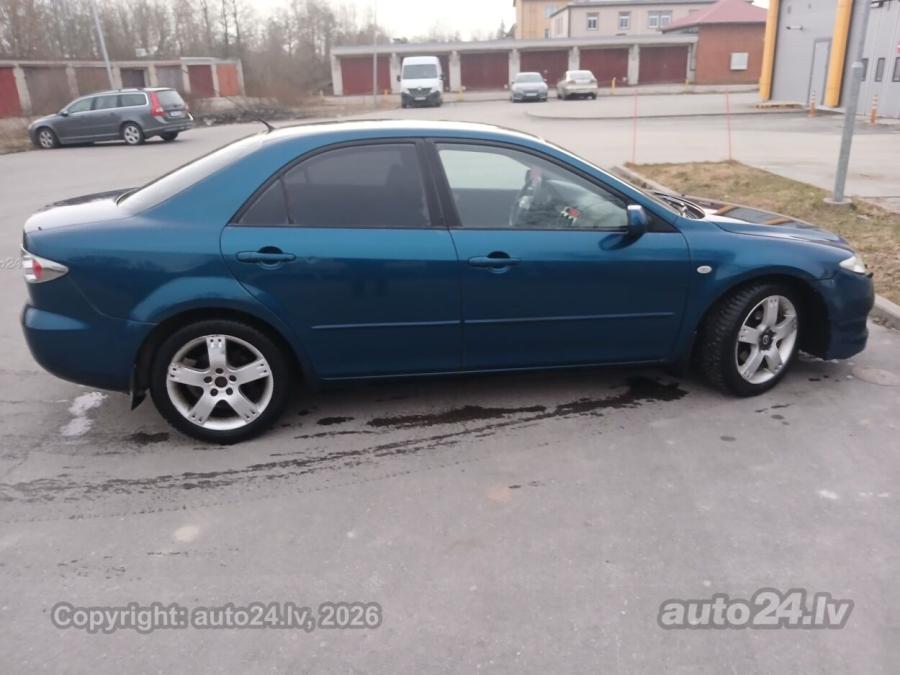Blue Mazda 6 2006 in Voru, with an engine capacity of 2.30 L and mileage of 250 thousand km for 770 €, photo 5 on AUTOMOTO.COM.LV