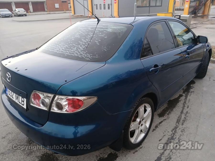 Blue Mazda 6 2006 in Voru, with an engine capacity of 2.30 L and mileage of 250 thousand km for 770 €, photo 6 on AUTOMOTO.COM.LV