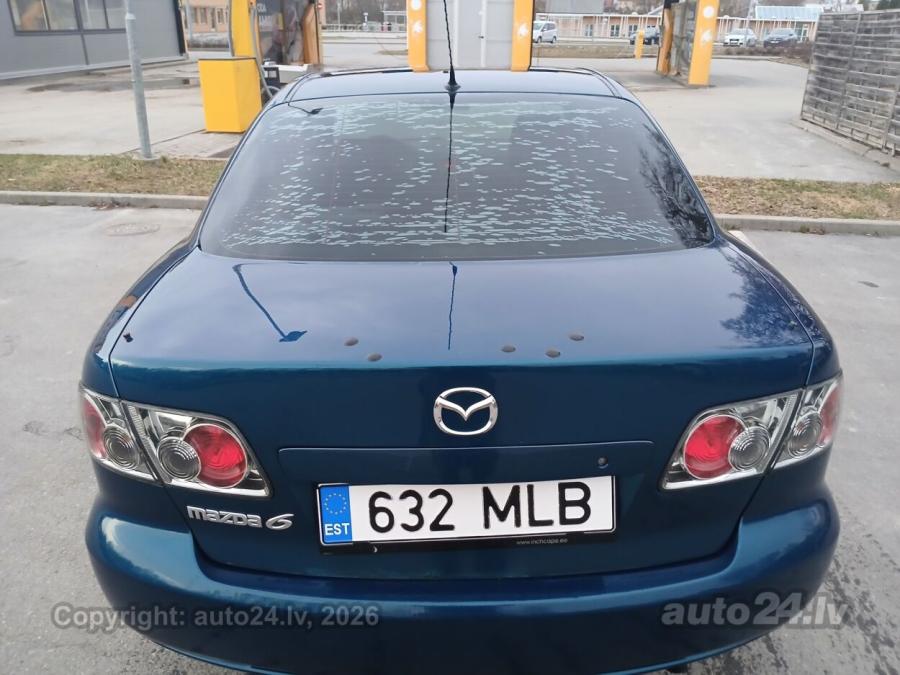 Blue Mazda 6 2006 in Voru, with an engine capacity of 2.30 L and mileage of 250 thousand km for 770 €, photo 7 on AUTOMOTO.COM.LV