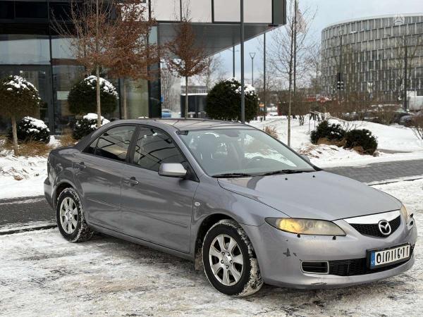 Blue Mazda 6 2007 in Vilnius, with an engine capacity of 2.00 L and mileage of 204 thousand km for 950 €, photo 2 on AUTOMOTO.COM.LV