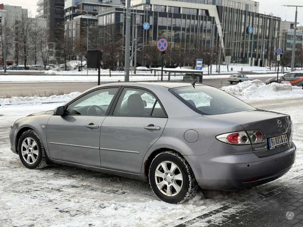 Blue Mazda 6 2007 in Vilnius, with an engine capacity of 2.00 L and mileage of 204 thousand km for 950 €, photo 5 on AUTOMOTO.COM.LV