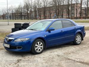 Zils Mazda 6 2007 Narva, ar dzinēja tilpumu 1.80 L un nobraukumu 215 tūkst. km par 499 €, foto  vietnē AUTOMOTO.COM.LV