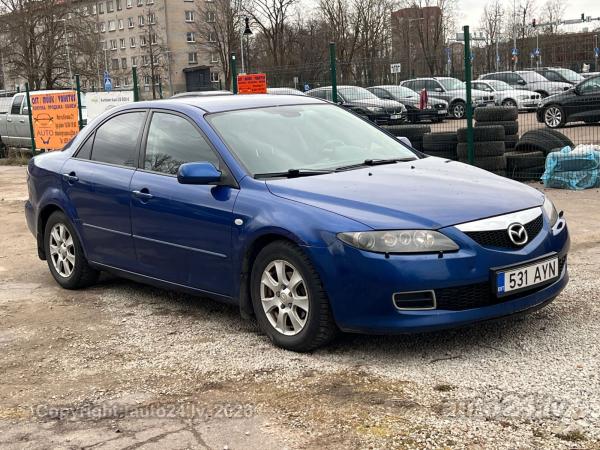Blue Mazda 6 2007 in Narva, with an engine capacity of 1.80 L and mileage of 215 thousand km for 499 €, photo 3 on AUTOMOTO.COM.LV