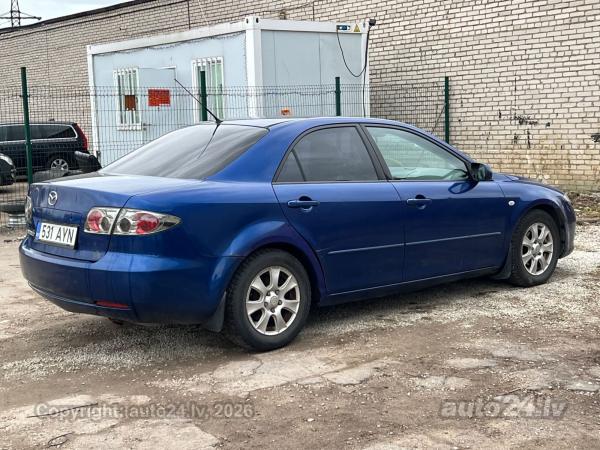 Blue Mazda 6 2007 in Narva, with an engine capacity of 1.80 L and mileage of 215 thousand km for 499 €, photo 5 on AUTOMOTO.COM.LV