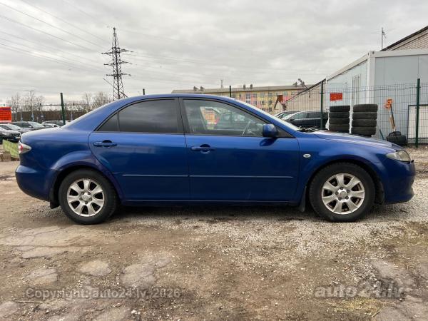 Blue Mazda 6 2007 in Narva, with an engine capacity of 1.80 L and mileage of 215 thousand km for 499 €, photo 6 on AUTOMOTO.COM.LV