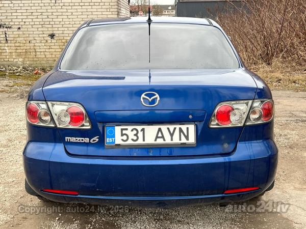 Blue Mazda 6 2007 in Narva, with an engine capacity of 1.80 L and mileage of 215 thousand km for 499 €, photo 7 on AUTOMOTO.COM.LV