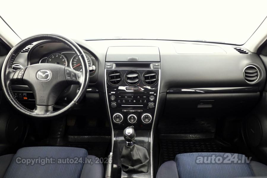 Blue Mazda 6 2007 in Tallinn, with an engine capacity of 2.00 L and mileage of 287 thousand km for 999 €, photo 6 on AUTOMOTO.COM.LV