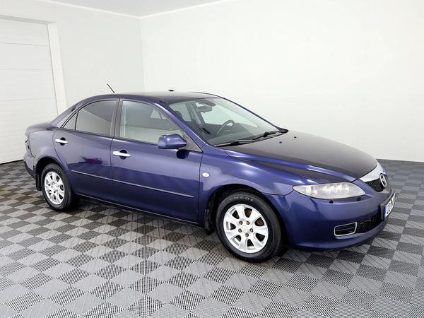 Zils Mazda 6 2007 Tallina, ar dzinēja tilpumu 2.00 L un nobraukumu 188 tūkst. km par 1099 €, foto 1 vietnē AUTOMOTO.COM.LV