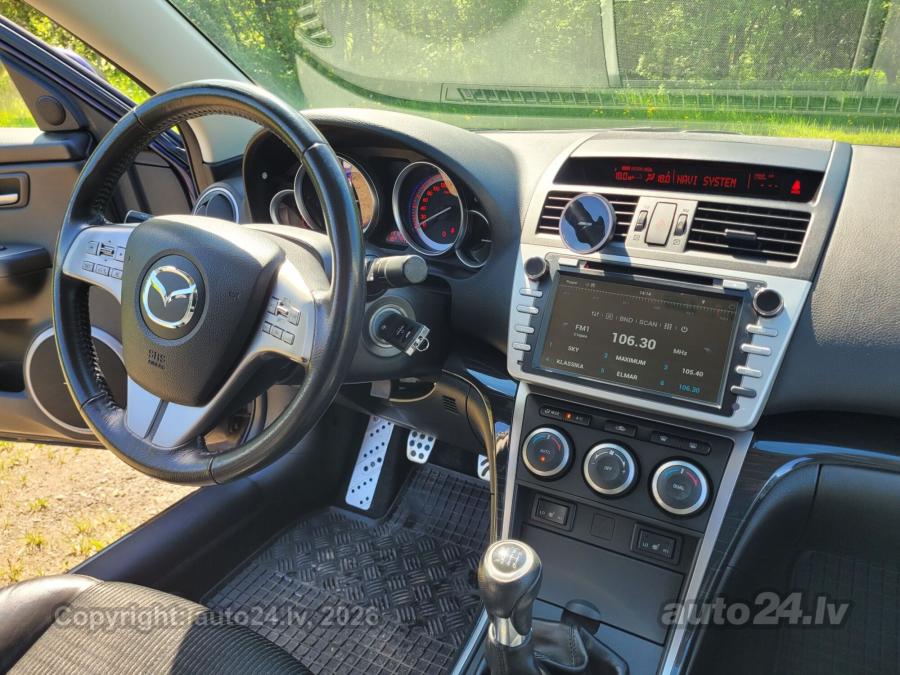Синий Мазда 6 2008 в Йыхви, объемом двигателя 2.50 л и пробегом 192 тыс. км за 3999 €, фото 15 на AUTOMOTO.COM.LV