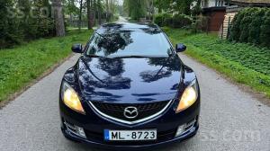 Blue Mazda 6 2008 in Riga, with an engine capacity of 2.00 L and mileage of 285 thousand km for 1900 €, photo 2 on AUTOMOTO.COM.LV