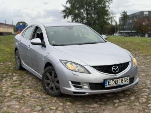 Blue Mazda 6 2008 in Vilnius, with an engine capacity of 2.00 L and mileage of 278 thousand km for 850 €, photo  on AUTOMOTO.COM.LV