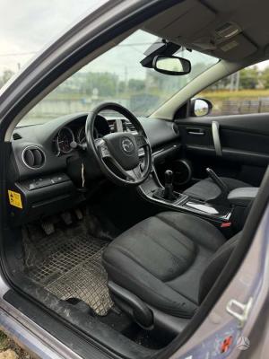 Blue Mazda 6 2008 in Vilnius, with an engine capacity of 2.00 L and mileage of 278 thousand km for 850 €, photo 6 on AUTOMOTO.COM.LV
