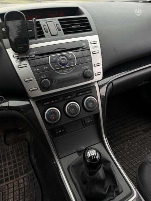 Blue Mazda 6 2008 in Vilnius, with an engine capacity of 2.00 L and mileage of 278 thousand km for 850 €, photo 9 on AUTOMOTO.COM.LV