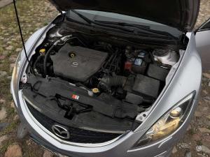 Blue Mazda 6 2008 in Vilnius, with an engine capacity of 2.00 L and mileage of 278 thousand km for 850 €, photo 10 on AUTOMOTO.COM.LV