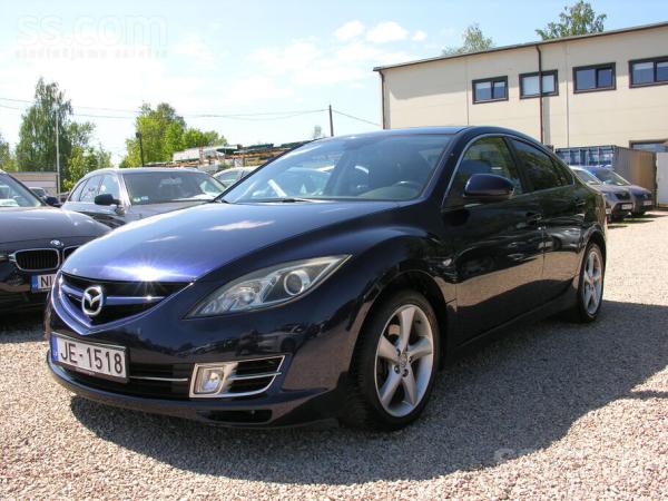 Blue Mazda 6 2009 in Riga, with an engine capacity of 2.20 L and mileage of 194 thousand km for 3550 €, photo 1 on AUTOMOTO.COM.LV