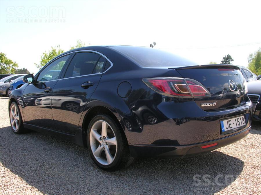 Zils Mazda 6 2009 Rīga, ar dzinēja tilpumu 2.20 L un nobraukumu 194 tūkst. km par 3550 €, foto 4 vietnē AUTOMOTO.COM.LV