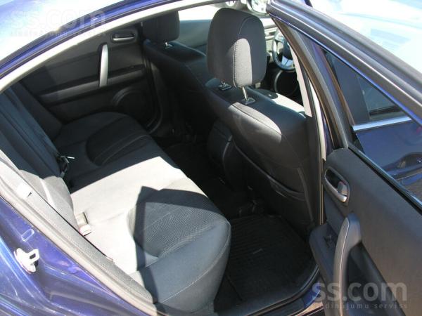 Blue Mazda 6 2009 in Riga, with an engine capacity of 2.20 L and mileage of 194 thousand km for 3550 €, photo 8 on AUTOMOTO.COM.LV