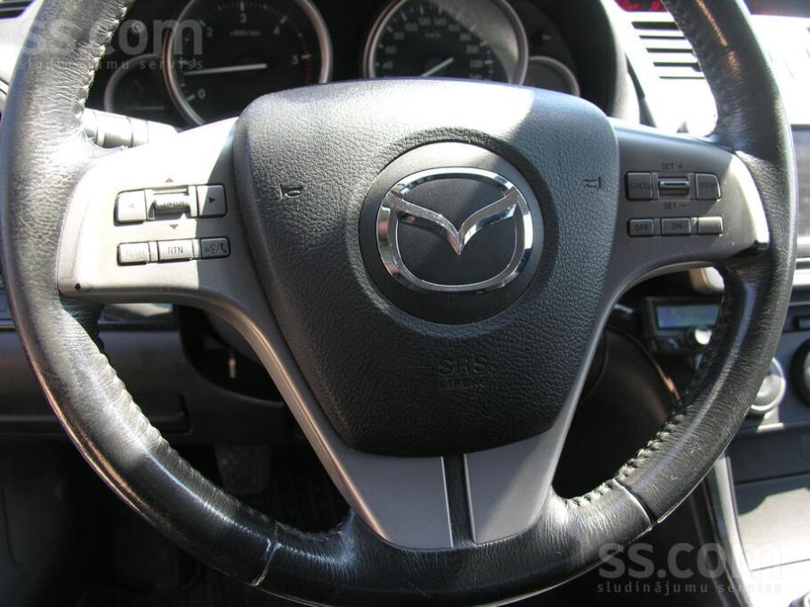 Zils Mazda 6 2009 Rīga, ar dzinēja tilpumu 2.20 L un nobraukumu 194 tūkst. km par 3550 €, foto 11 vietnē AUTOMOTO.COM.LV