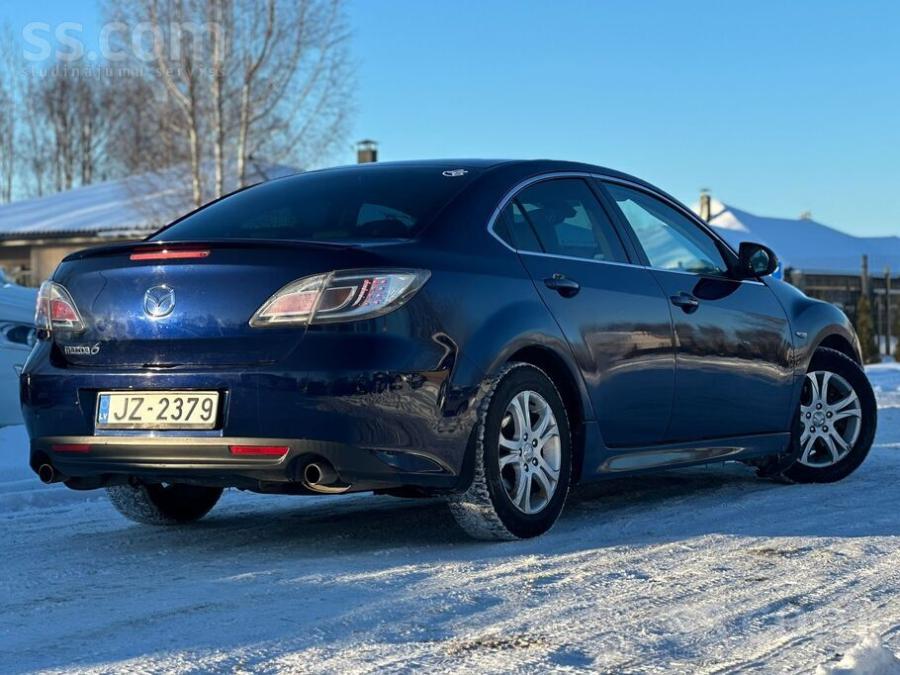 Zils Mazda 6 2009 Jelgava, ar dzinēja tilpumu 2.50 L un nobraukumu 0 tūkst. km par 2250 €, foto 4 vietnē AUTOMOTO.COM.LV