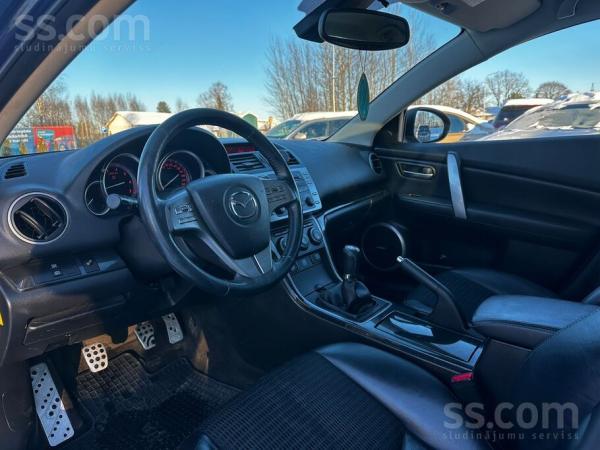 Zils Mazda 6 2009 Jelgava, ar dzinēja tilpumu 2.50 L un nobraukumu 0 tūkst. km par 2390 €, foto 8 vietnē AUTOMOTO.COM.LV