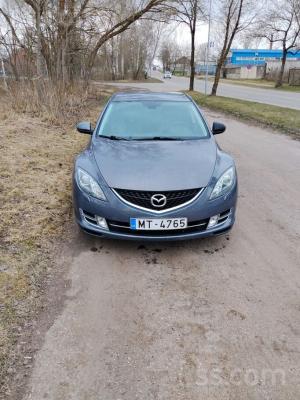 Blue Mazda 6 2009 in Daugavpils, with an engine capacity of 2.20 L and mileage of 385 thousand km for 2200 €, photo  on AUTOMOTO.COM.LV
